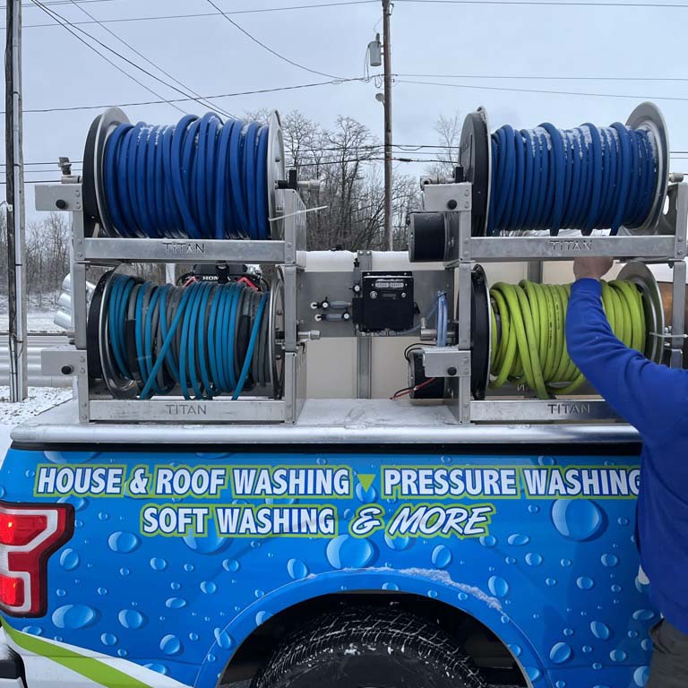 Custom Built Pressure Washing & Softwash Skid Options | Mobile Skids