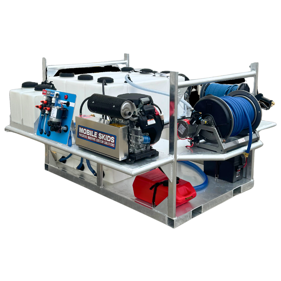 Custom Pressure Washing and Soft Wash Skid Designs | Mobile Skids